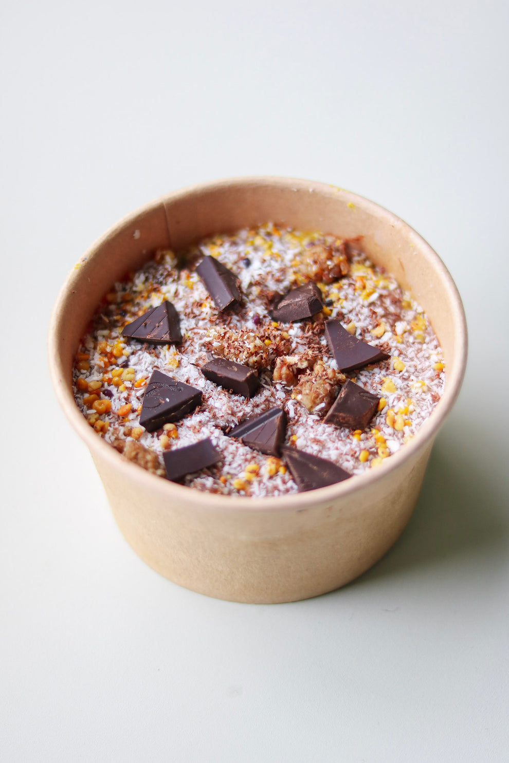Chocolade chia pudding | gezond ontbijt bestellen | Oh My Guts